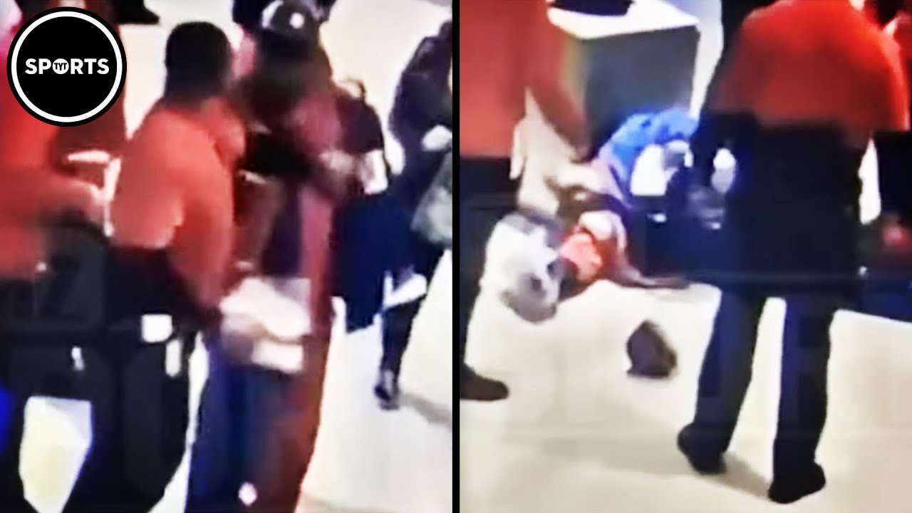 Security Guard KO's Clippers Super-Fan Clipper Darrell - YouTube