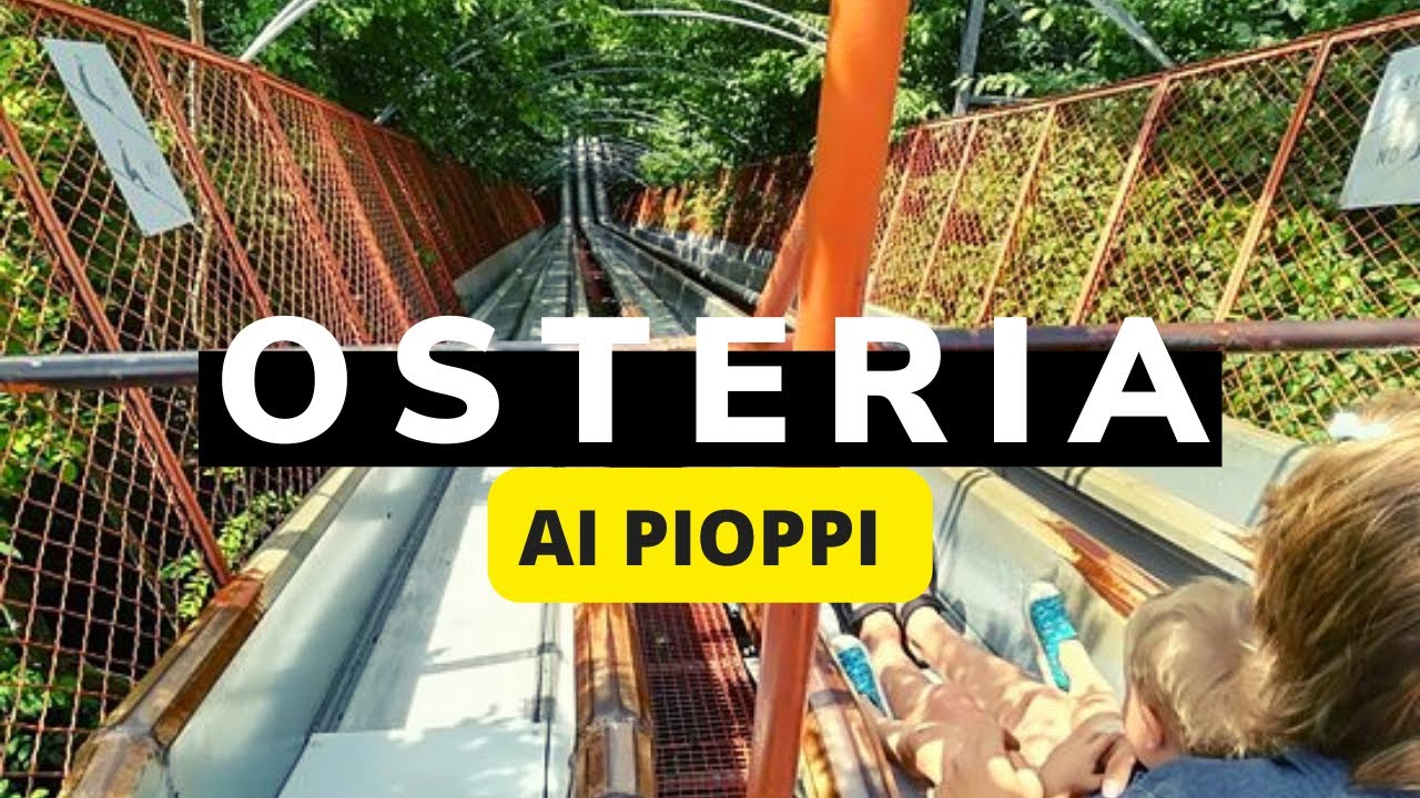 Osteria ai Pioppi il magico parco giochi senza elettricità - YouTube