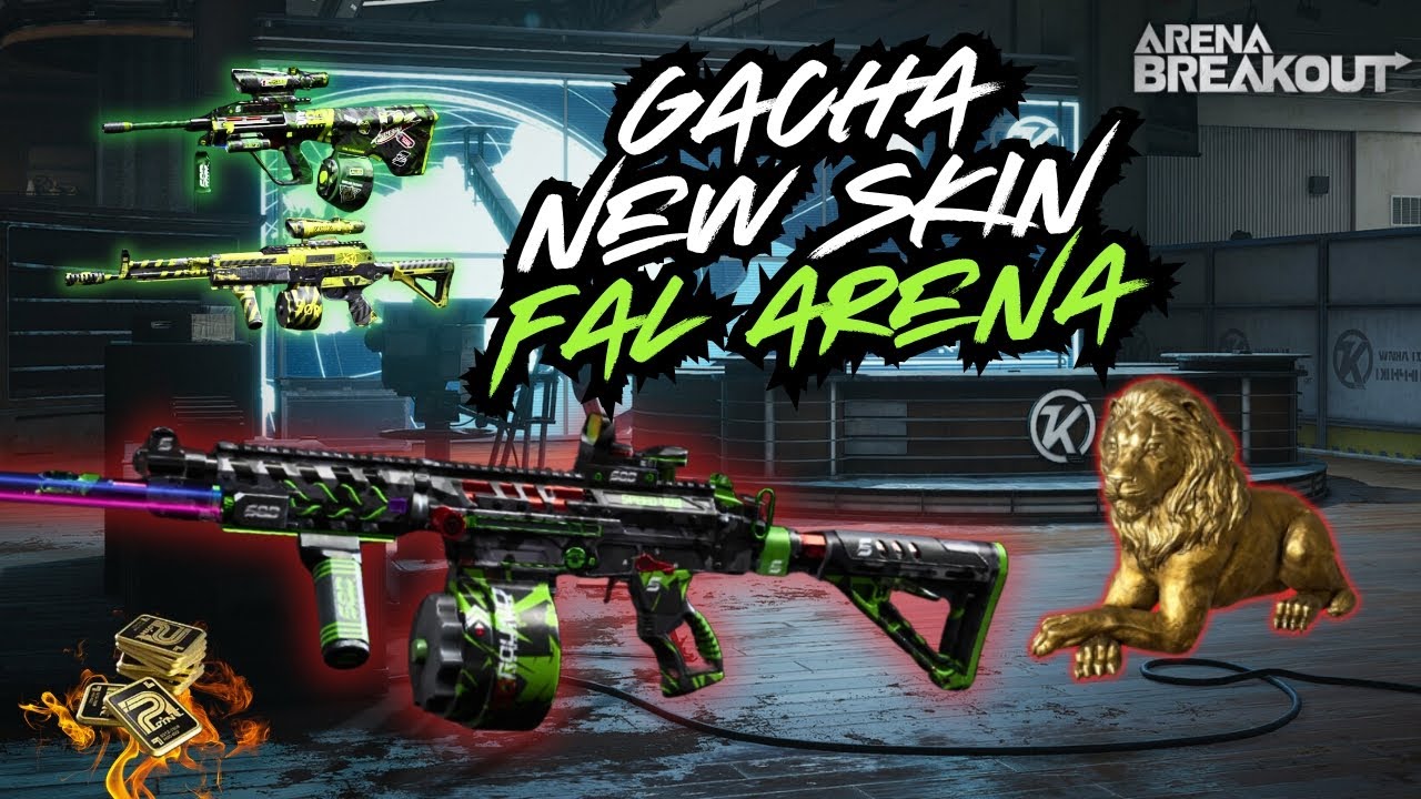 GACHA NEW SKIN FAL ARENA | ARENA BREAKOUT - YouTube