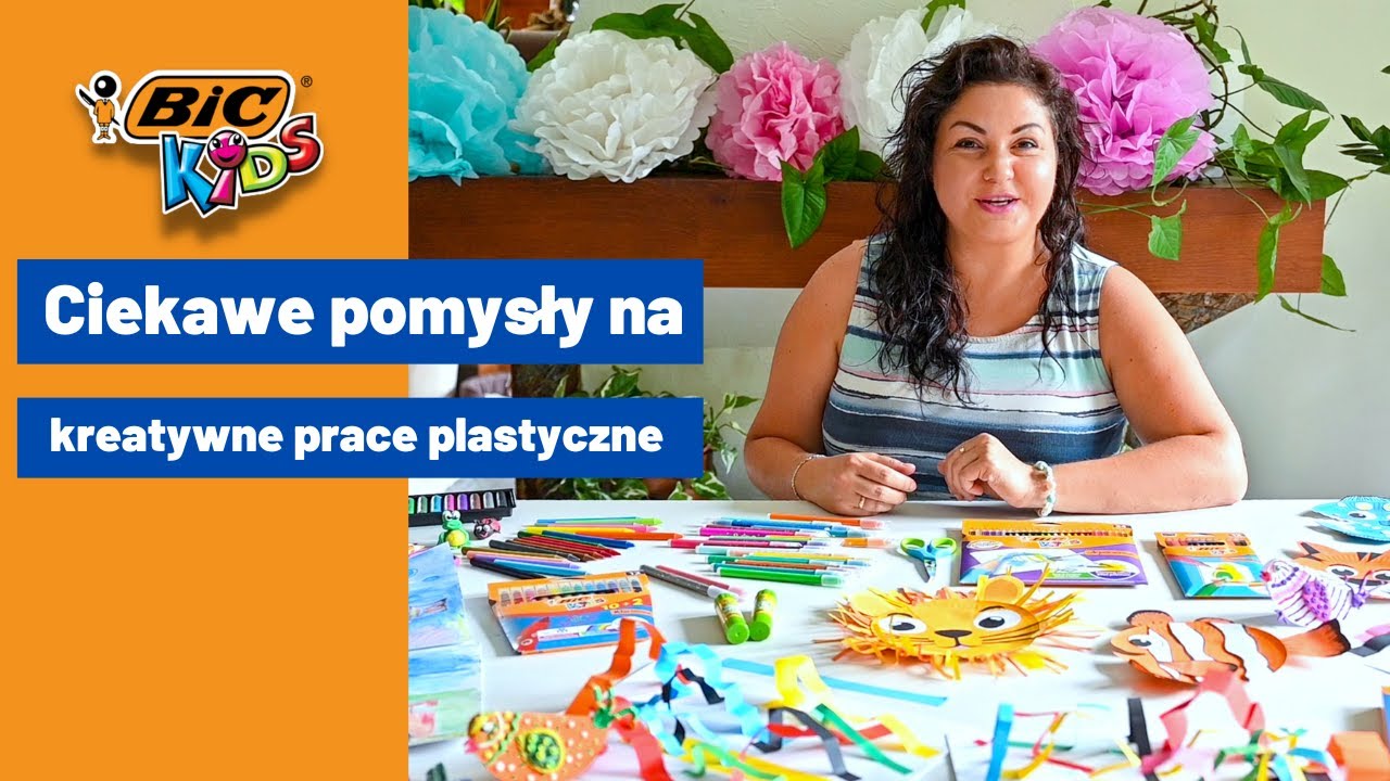 Pomysły na kreatywne prace plastyczne dla dzieci - YouTube