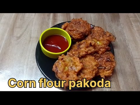 Corn flour pakoda/pakoda recipe/@Dream cook and food - YouTube