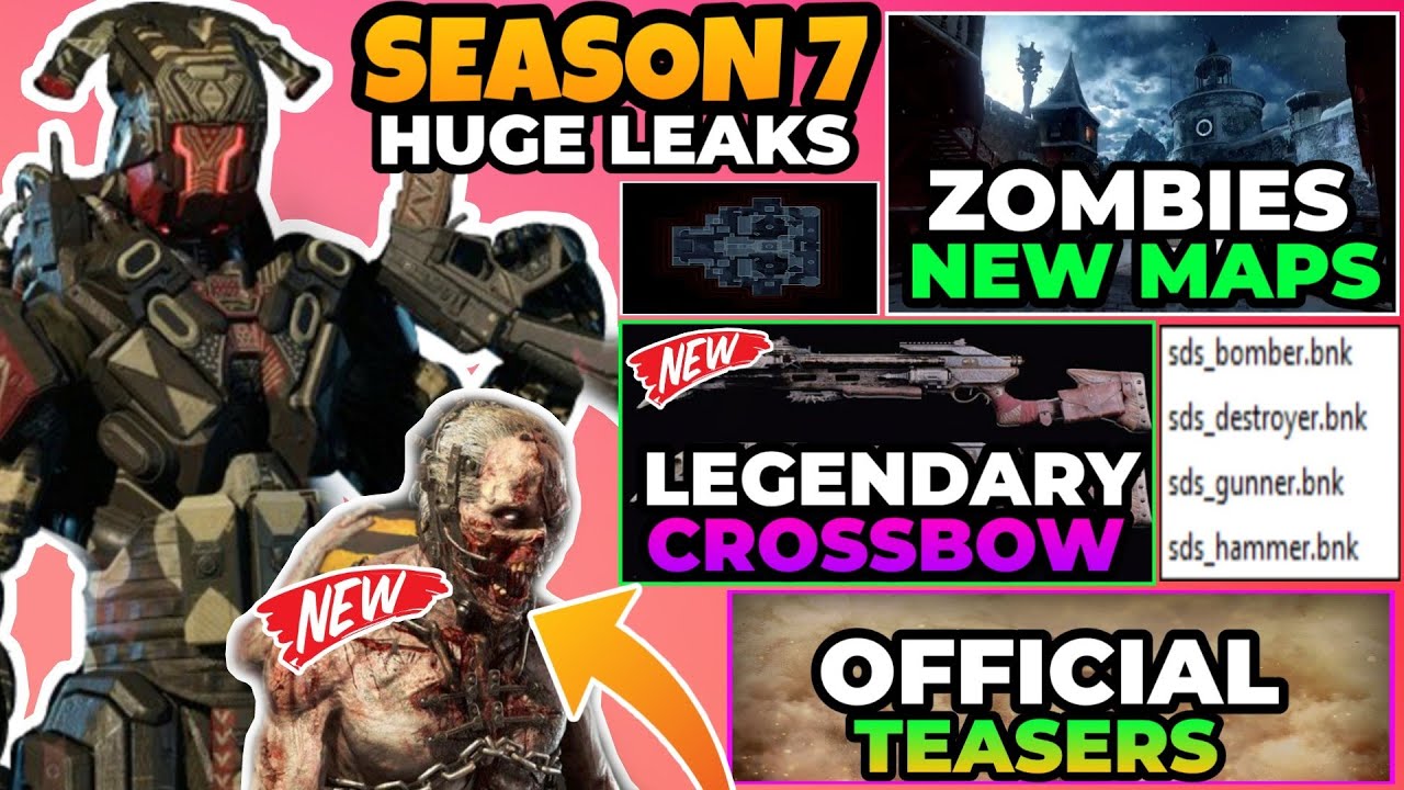 *NEW* SEASON 7 (2021) CODM HUGE LEAKS | BIG ZOMBIE UPDATE | LEGENDARY ...