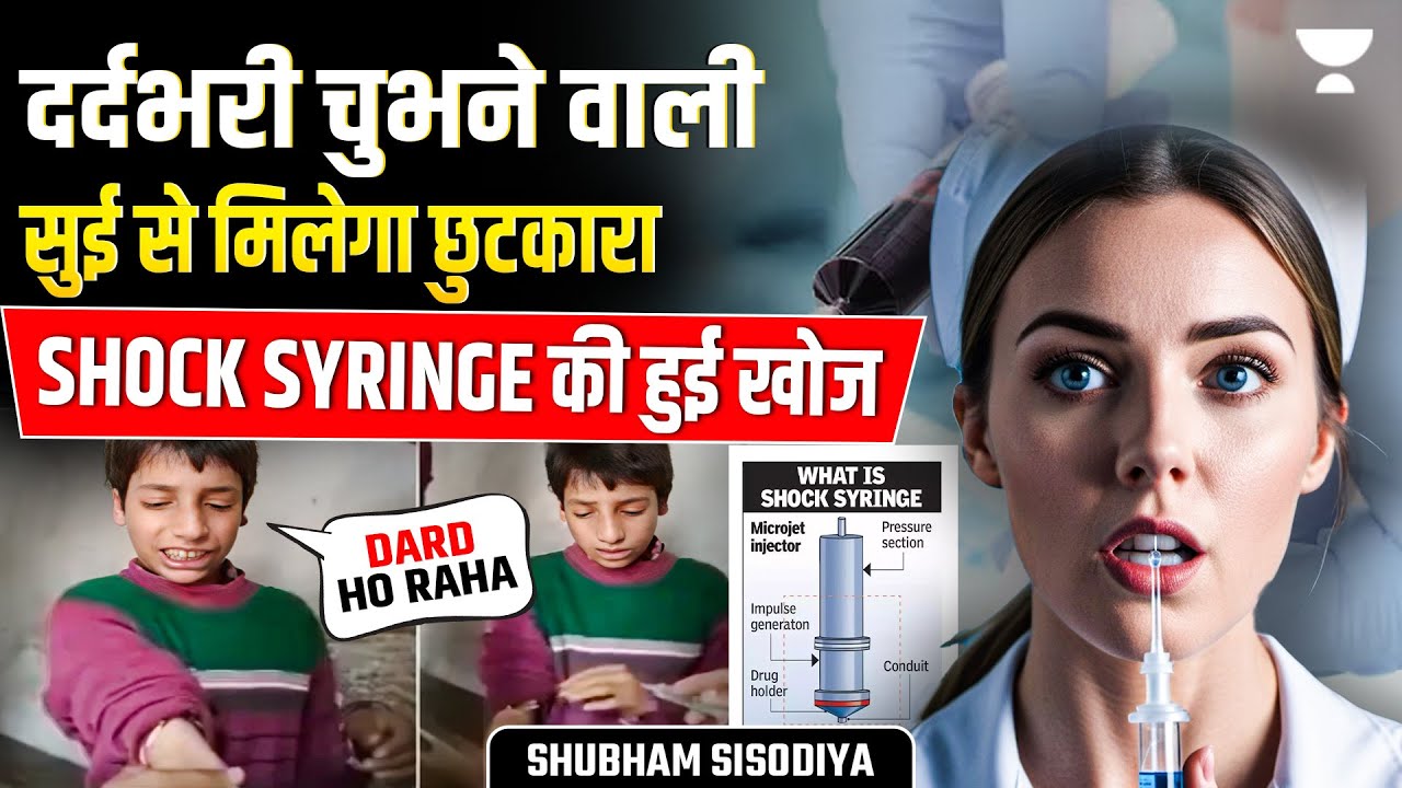Amazing! IIT Bombay's Needle-Free Shock Syringe: सुई की बजाय तरंगों से ...