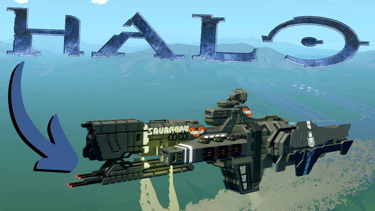 This HALO SPACESHIP Is INSANE!! | Stormworks: Build & Rescue - YouTube