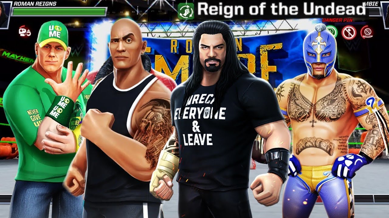 Reign Of The Undead Ultra Event Game Play In WWE Mayhem - YouTube