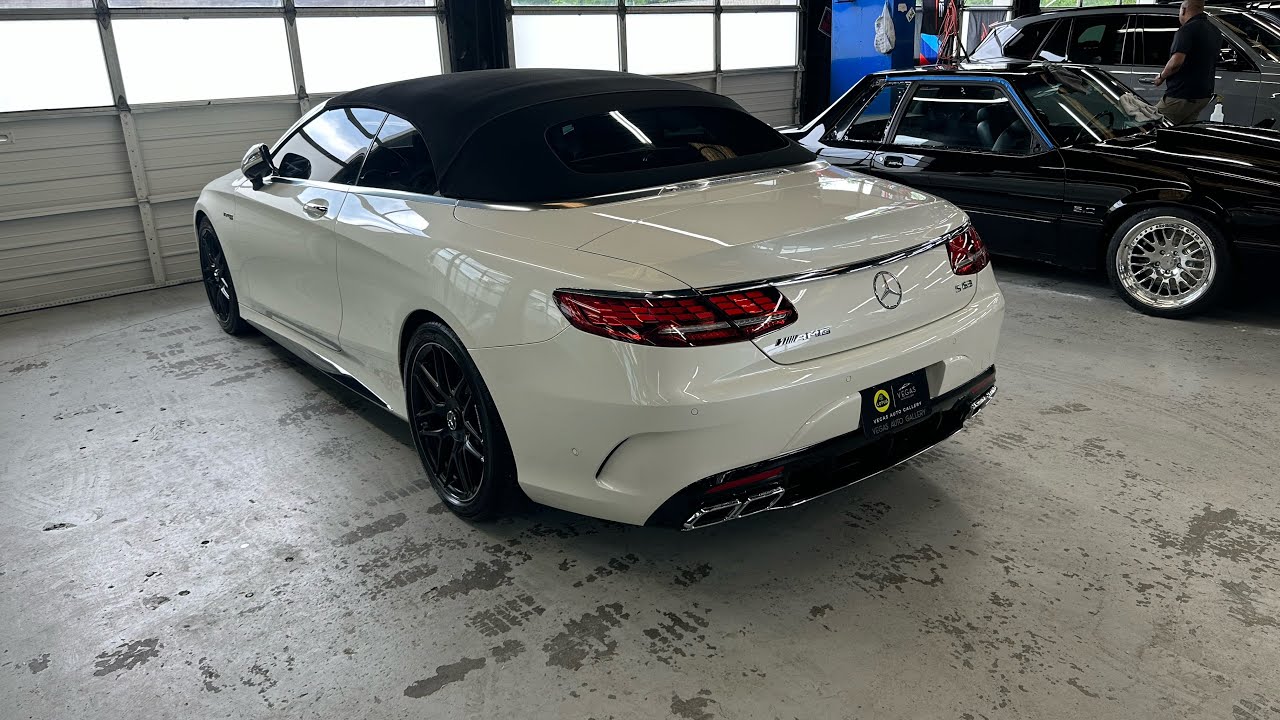 This 2021 AMG S63 Convertible is Sick!!! AutoworkZ in Huntsville ...