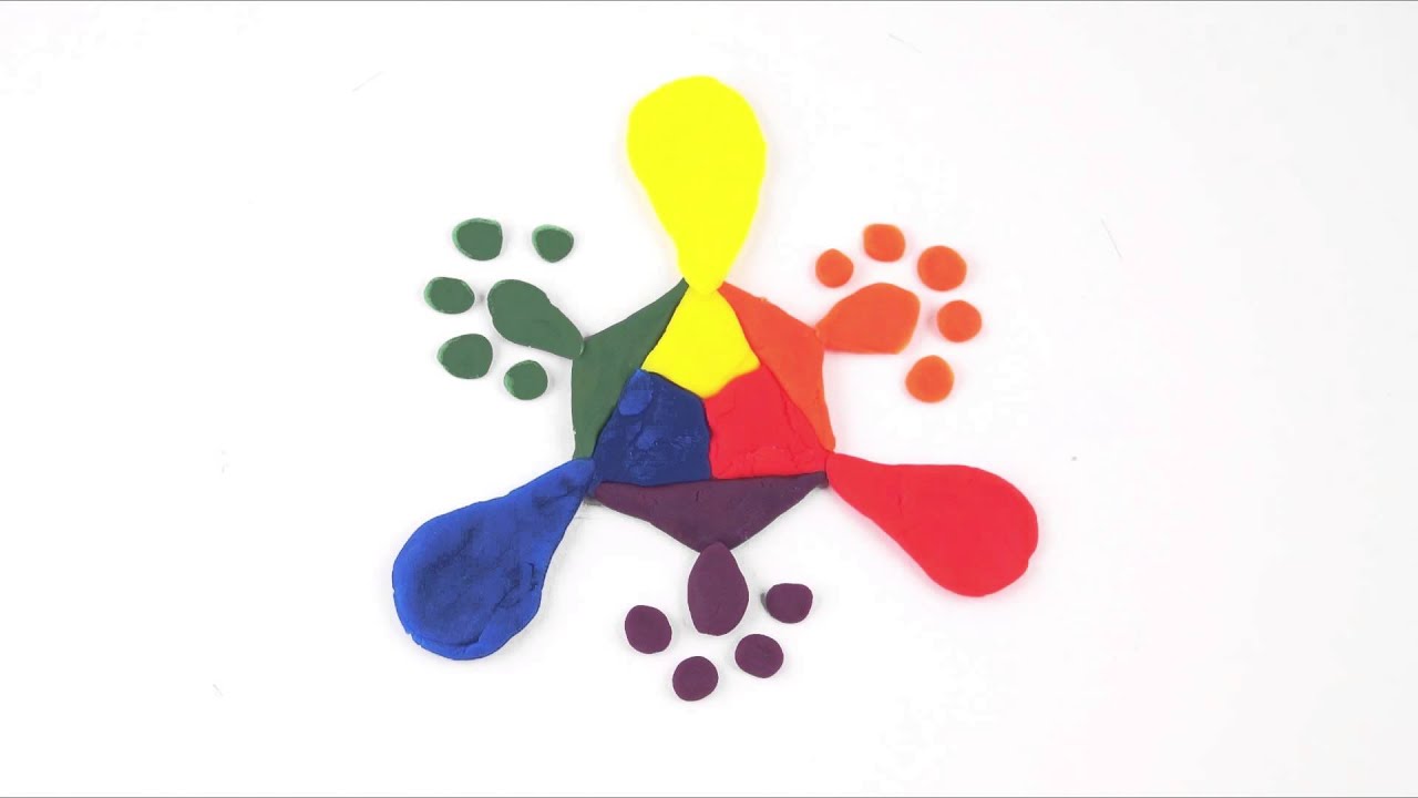 Itten's Colour Wheel Claymation - YouTube