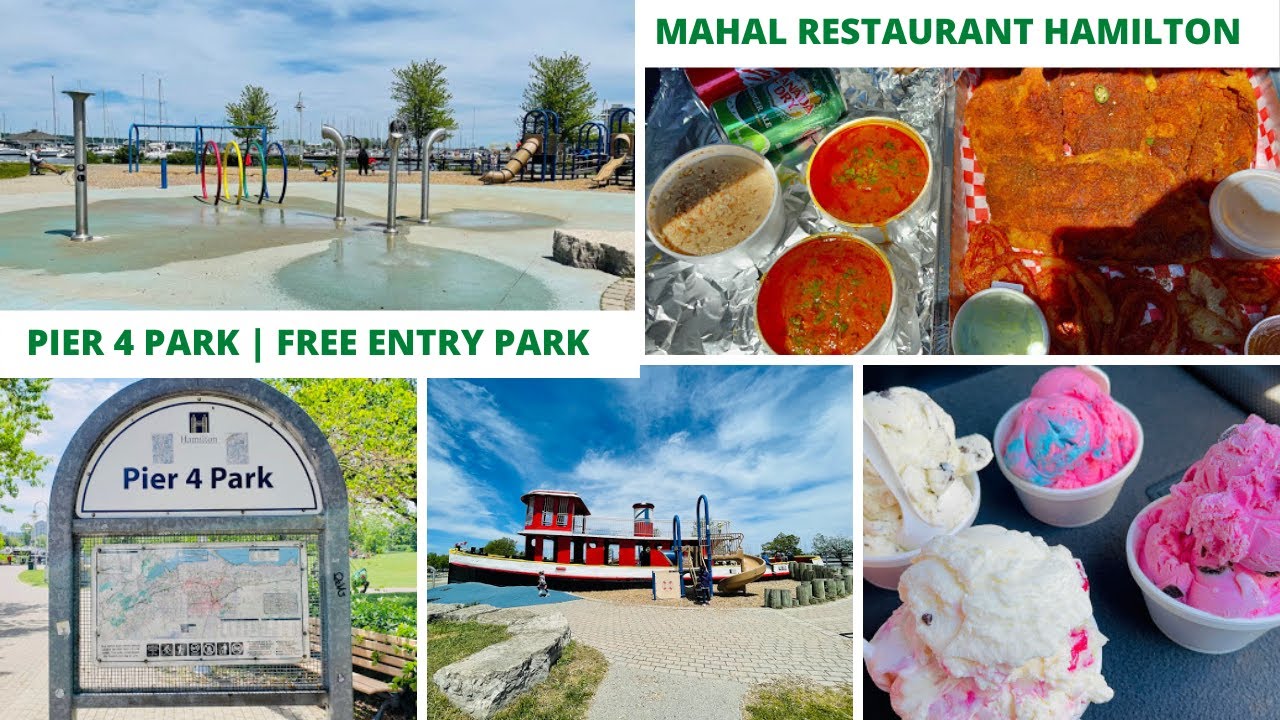 Vlog - Pier 4 Park | Mahal Restaurant Hamilton | Biggies Ice Cream ...