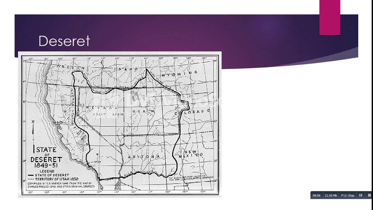 Utah Geography HIST3850 - YouTube