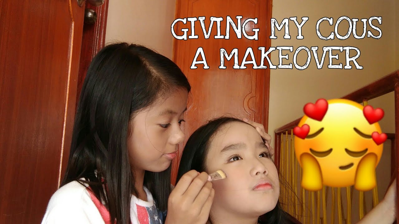 GIVING MY COUSIN A MAKEOVER.. - YouTube