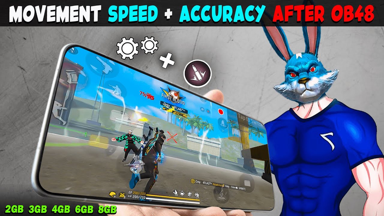 Movement Speed + Accuracy After OB48 ⚙️ 2gb, 4gb, 6gb, 8gb Ram Headshot ...