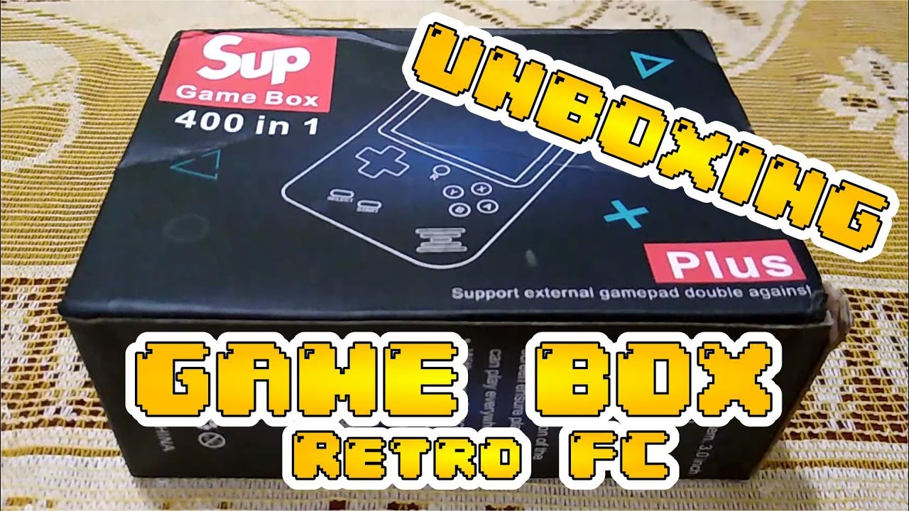 UNBOXING GAME BOX - RETRO FC - YouTube