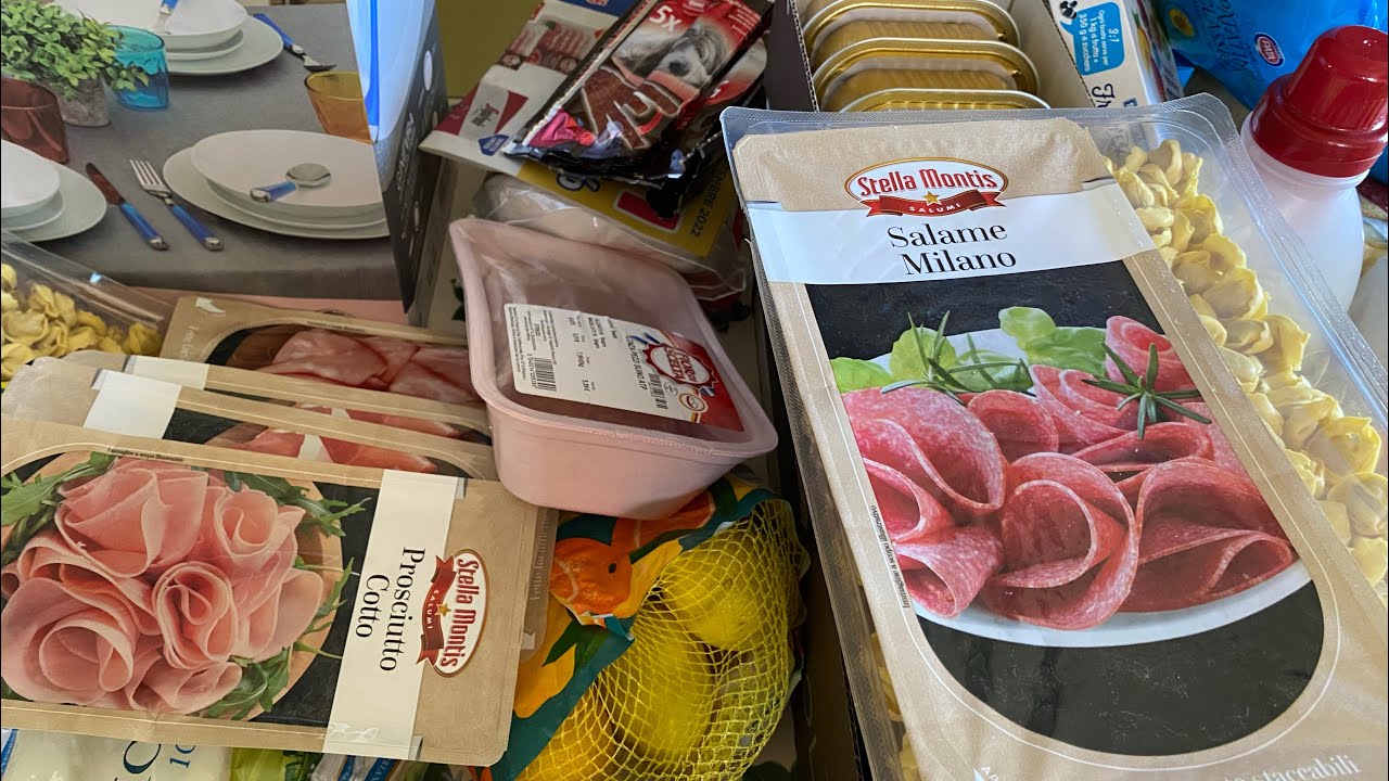 MEGA SVUOTA LA SPESA GIGANTE SETTIMANALE DPIU' - SPESA DI AGOSTO🌽🥦🍉🍎🍗🥖 ...