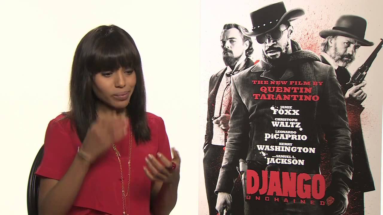 Django Unchained Movie - Kerry Washington Interview - YouTube