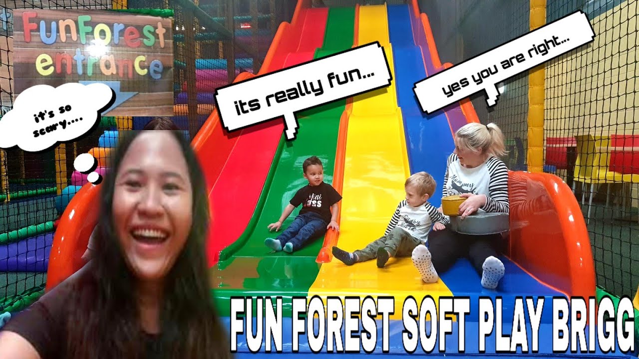 FUN FOREST SOFT PLAY AT BRIGG UK WITH MAXIMUS AND NOAH VLOG - YouTube