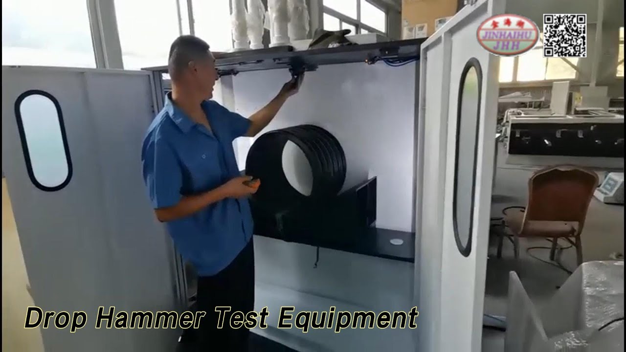 Impact Drop Hammer Test Equipment DN630mm Vacuum System For Pvc Pipes ...