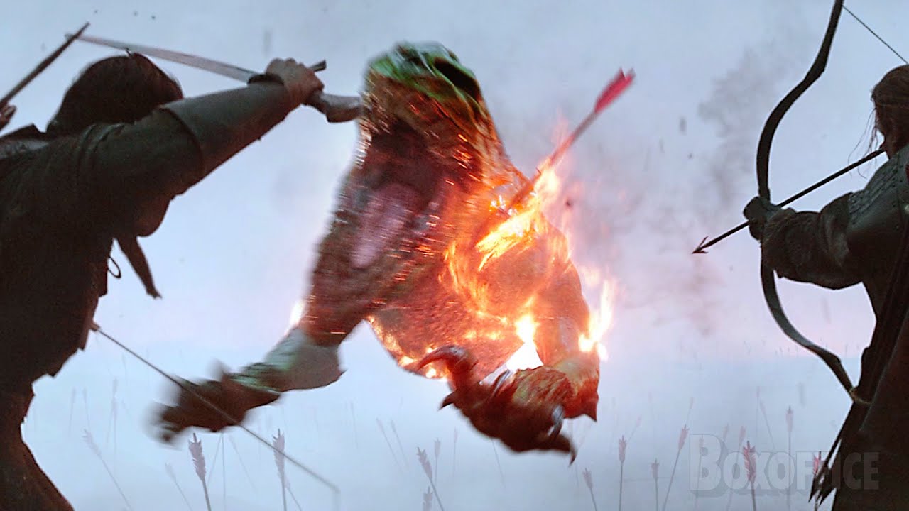 The Axe-Throwing Scene | The Great Wall | CLIP - YouTube