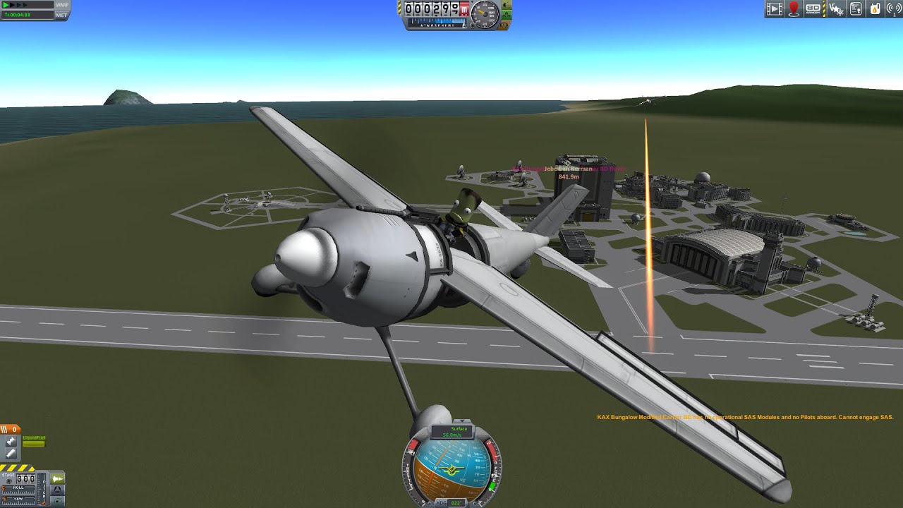 Red vs Blue: A BDArmory AI Demonstration in Kerbal Space Program - YouTube