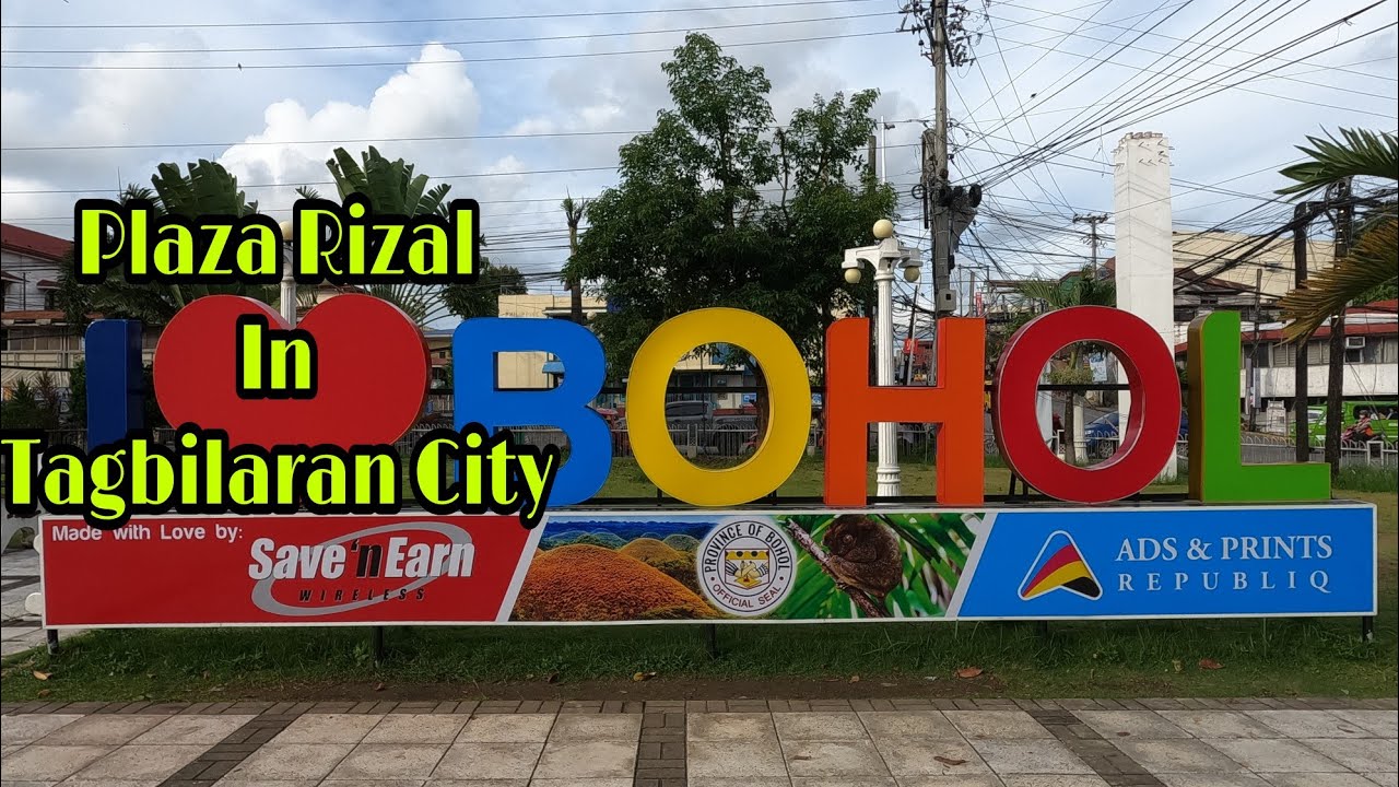 Plaza Rizal in Tagbilaran City Bohol Philippines... - YouTube