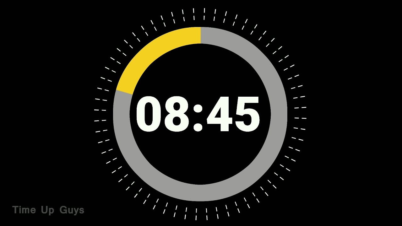 8 Minute 45 Second Timer Countdown 🔔 || Study Time || Deep Focus ...