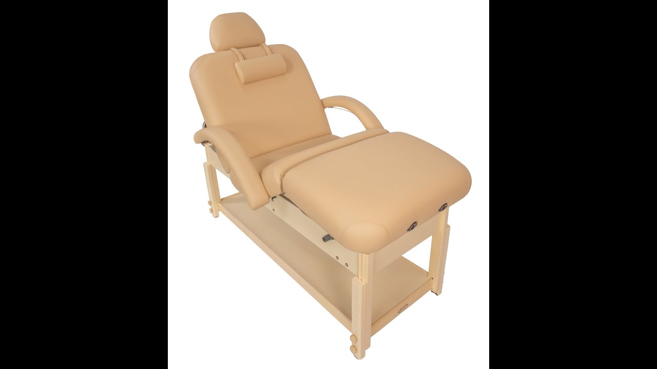 Stationary Deluxe Massage And Spa Table Spa Luxe Youtube