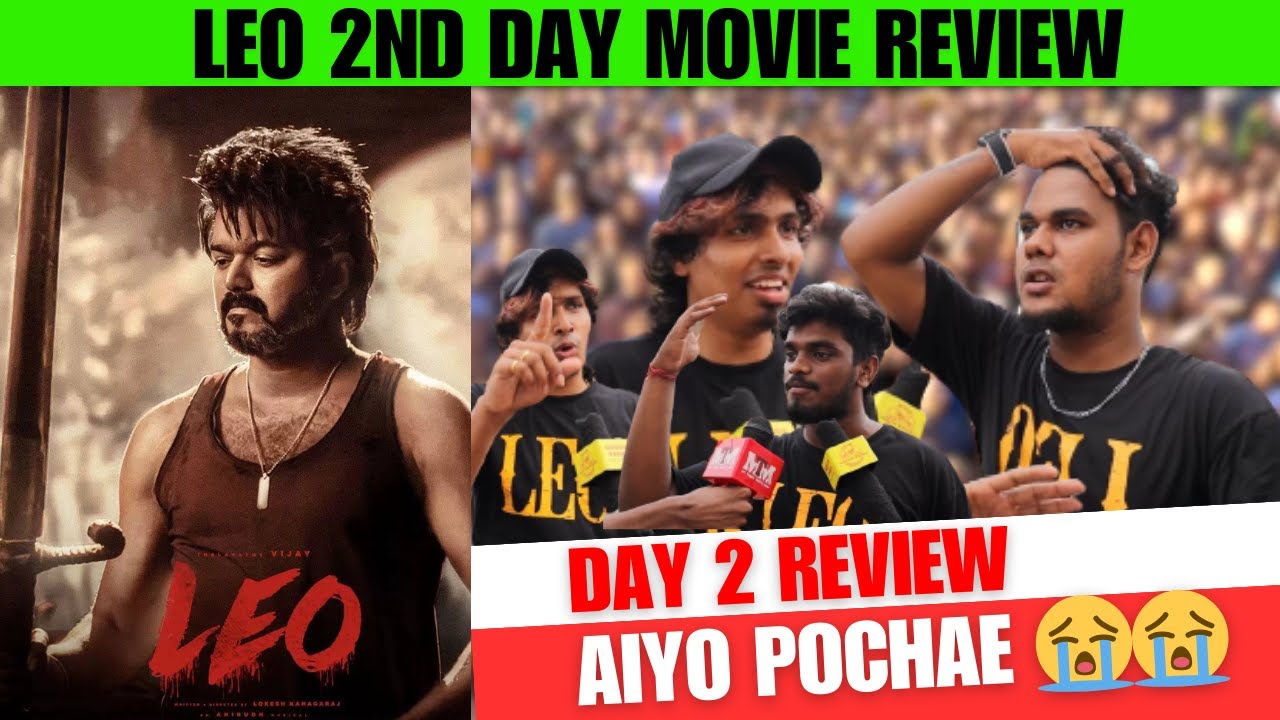 LEO Day 2 Public Review I Lip Lock Scne ah 😂😉 I Vijay , Trisha ...