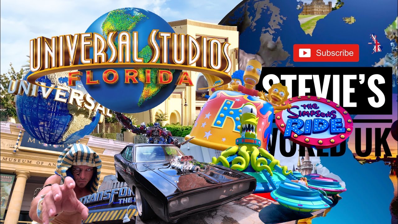 4K UNIVERSAL STUDIOS FLORIDA FULL TOUR AND ALL THE RIDES & ALL THE ...