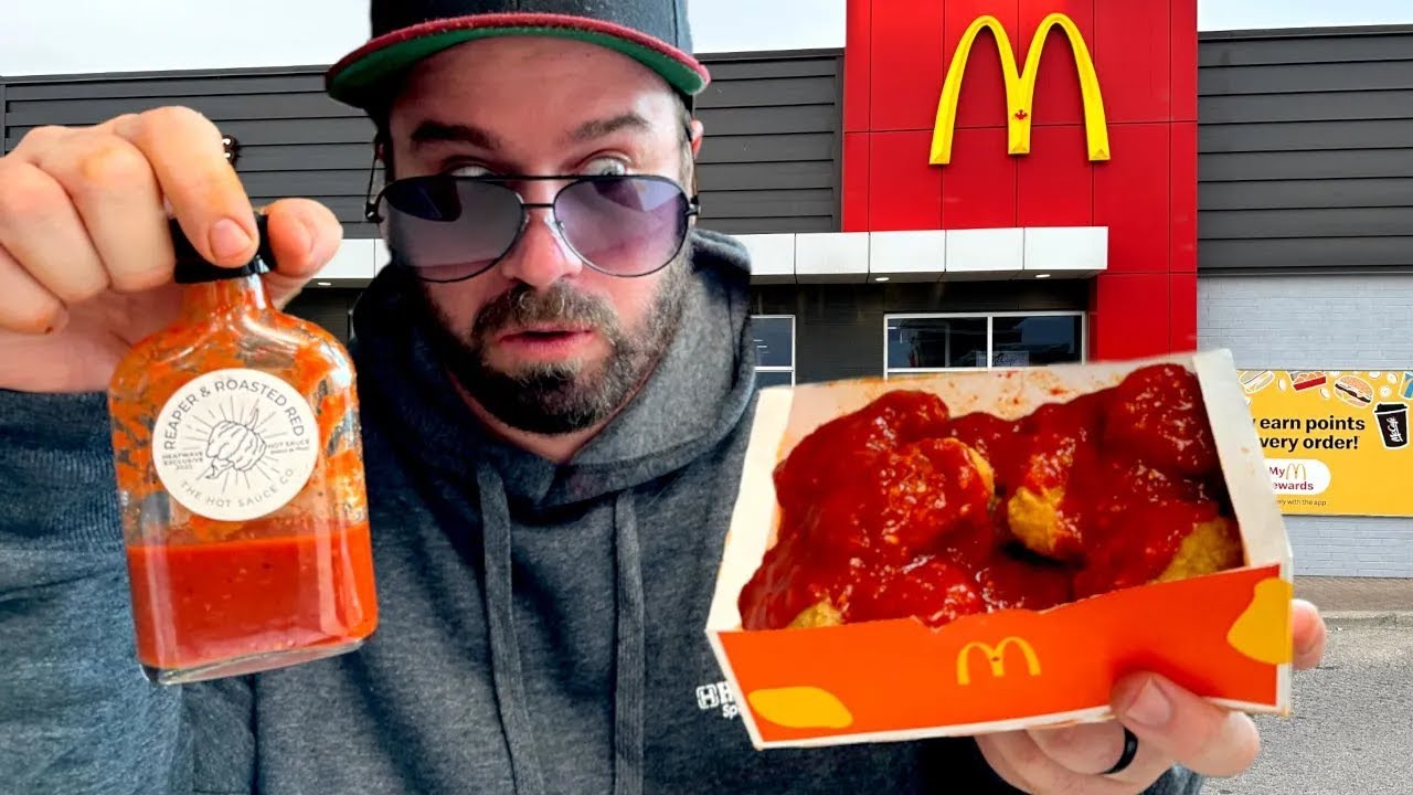 Spicy Speed Nugget Challenge From McDonald's - YouTube