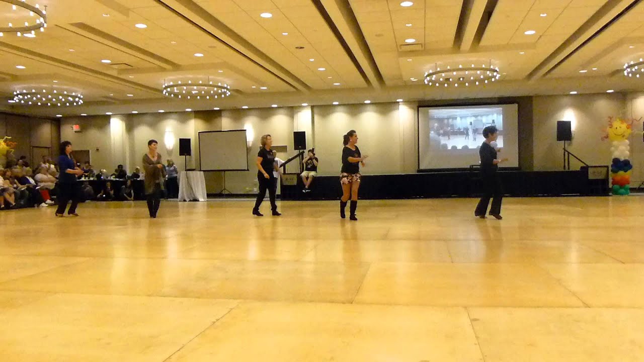 Street Soul Line Dance Demo by Masters In Line @ WCLDM 2015 - YouTube