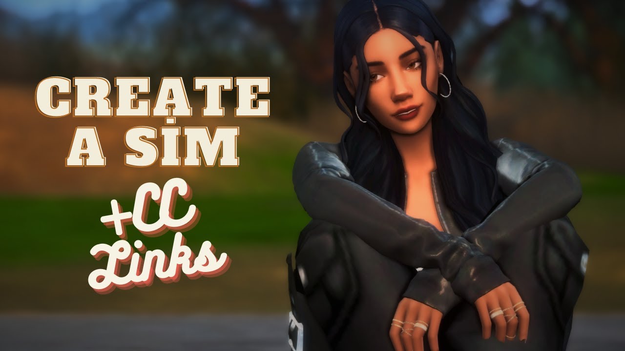 Create A Sim 🌙 | Sims 4 | + CC Links - YouTube