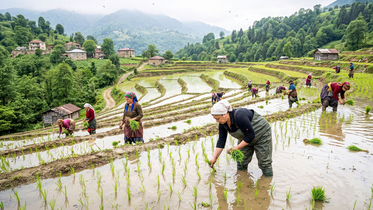 She Got Stuck in the Rice Field - Then Cooked an Amazing Traditional ...