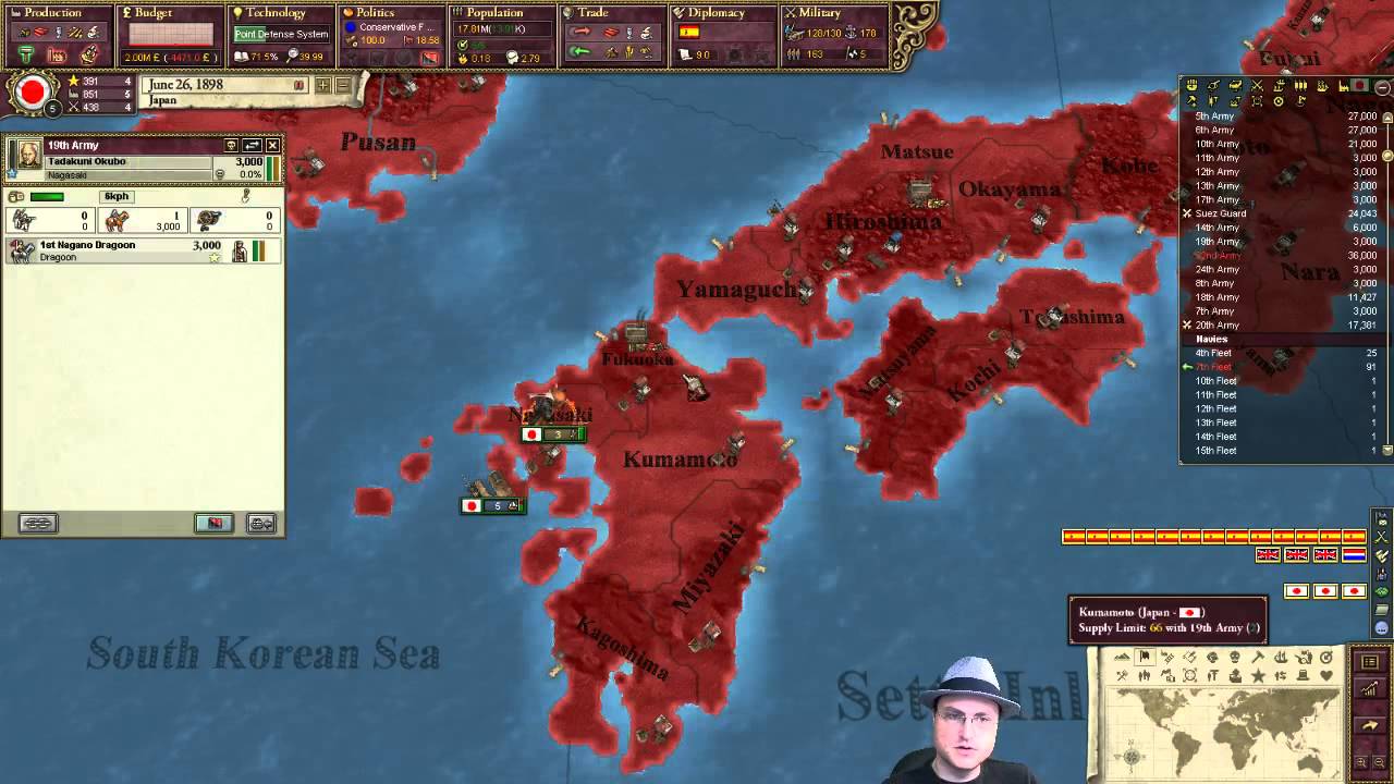 Victoria 2 - Japan - Part 33 - YouTube