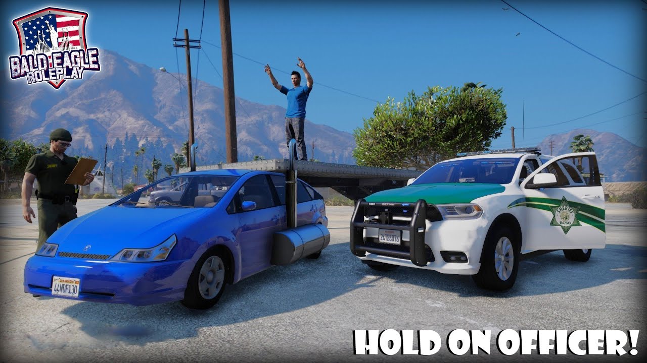 GTA 5 RP | DIESEL SWAPPED PRIUS PULLS TRAILER UP MOUNT CHILLIAD!! - YouTube