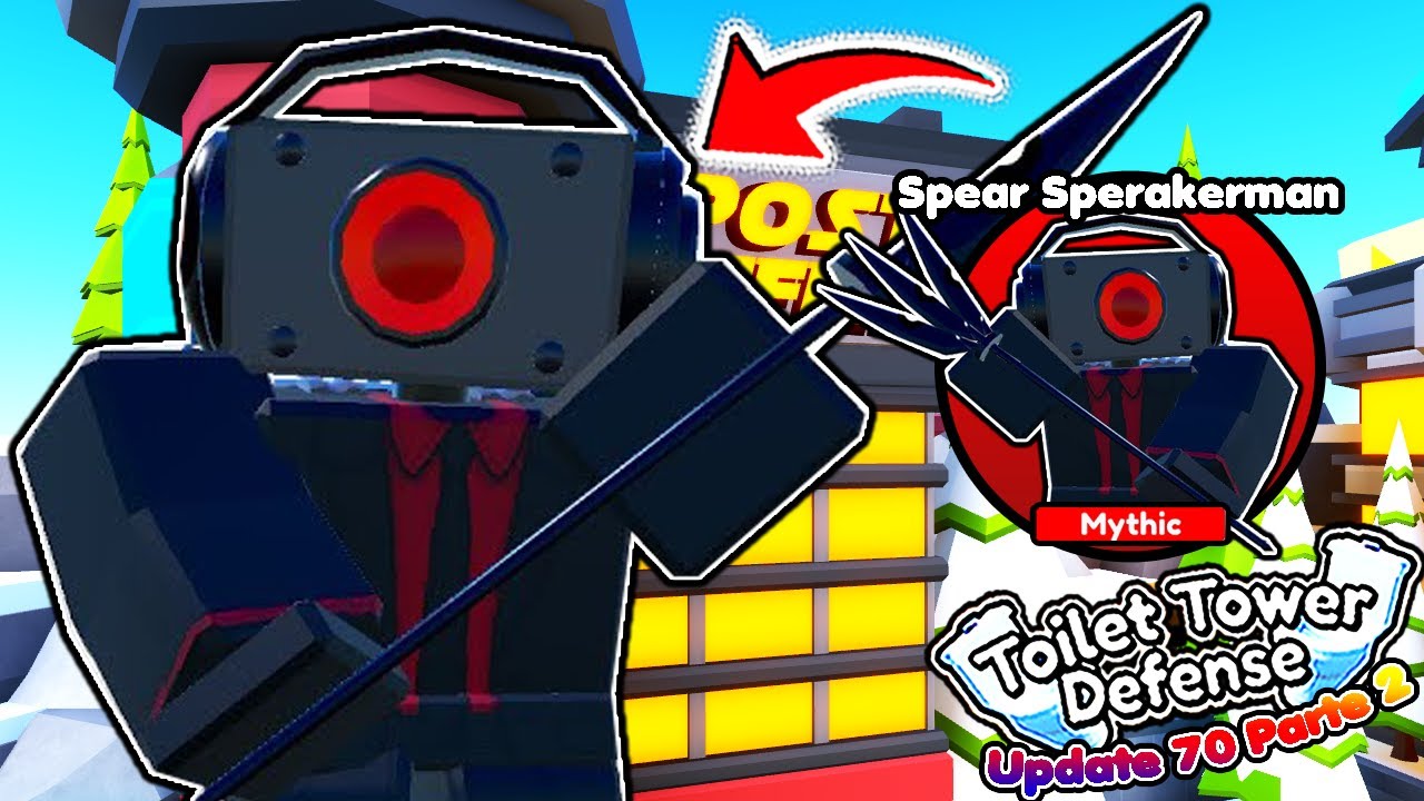 TOILET TOWER DEFENSE (UPDATE 💪EP 70 PART 2) COM 4 NOVAS UNIDADES, SPEAR ...
