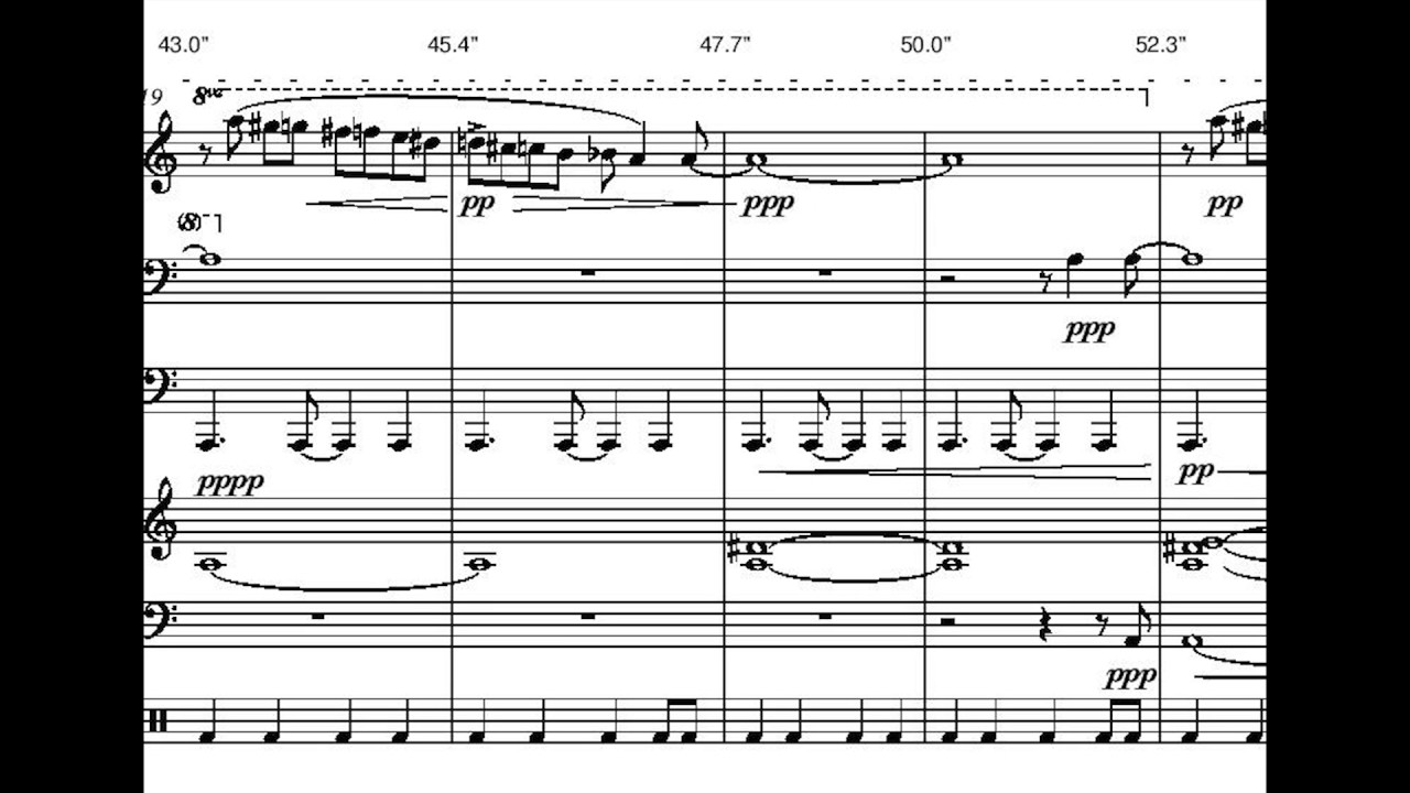 First draft of composition - YouTube