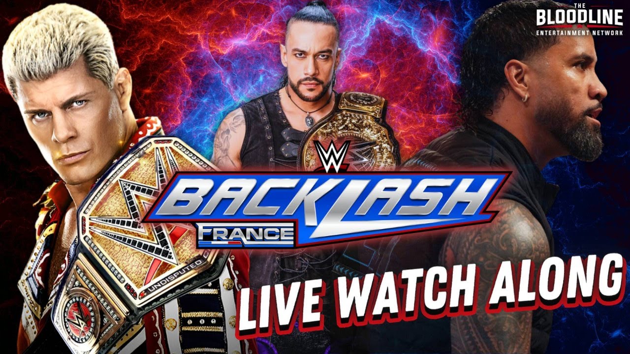 🩸 WWE Backlash France | Live Stream & Reactions | #wwebacklash - YouTube