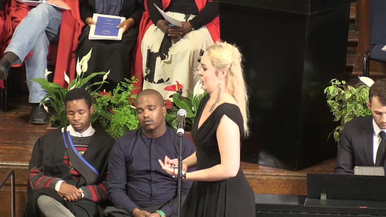 UCT Graduation 2016: 9 June at 10:00 - Faculty of Commerce Ceremony 1 ...