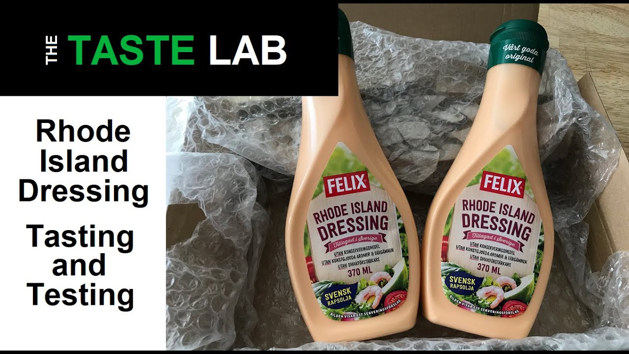 Rhode Island Dressing? Tasting and Testing! | Taste Lab - YouTube