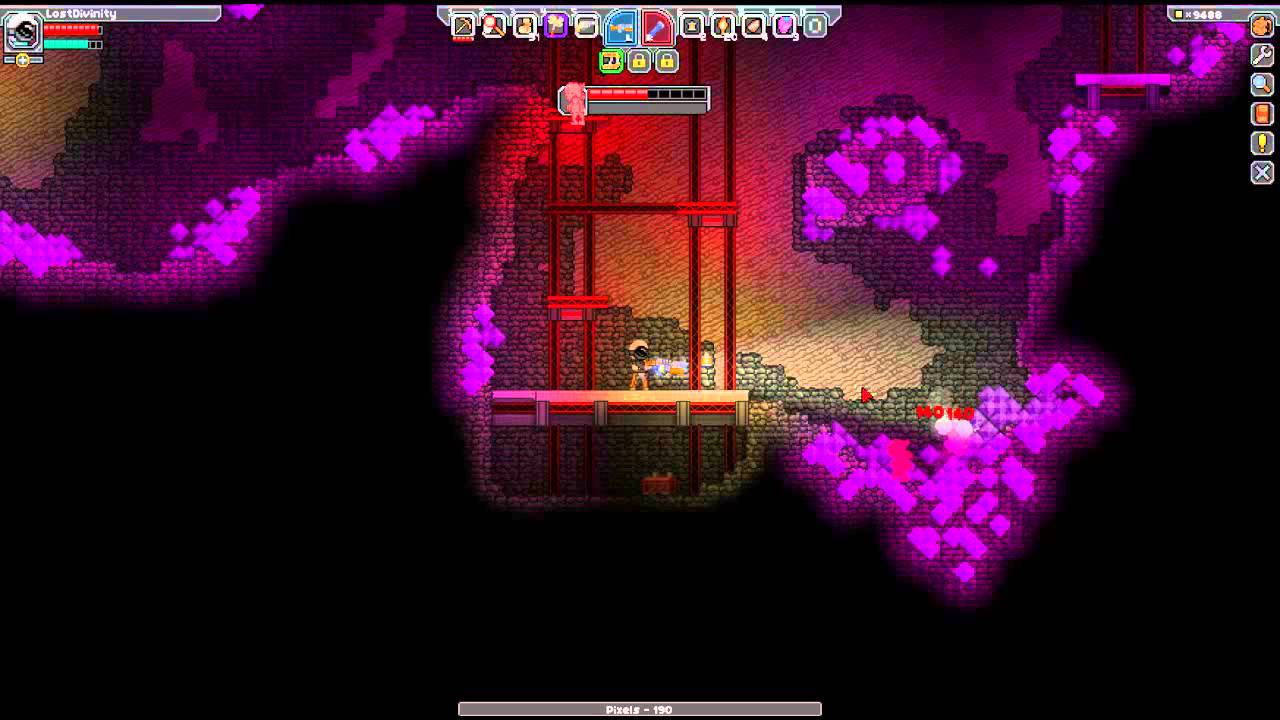 [Starbound] Playthrough #13 - Erchius Mining Facility Crystal Boss ...