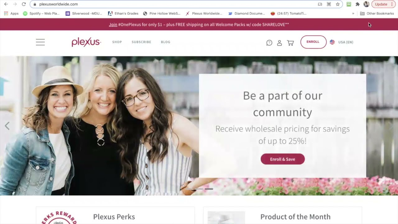 How to change your Plexus Subscription and Redeem Plexus Perks - YouTube