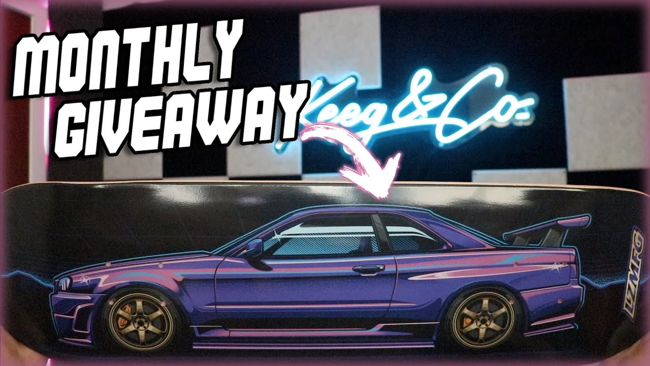 Unboxing Adam Lz's Beautiful R34 Skateboard and Giving it Away ...
