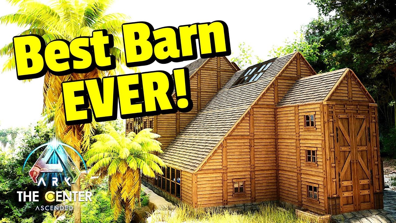 Barn Tour & Walls & Floor Mod - ArkASA The Center - Ark: Survival ...