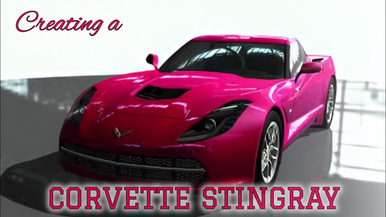 Creating a Corvette Stingray CAD Model and Animation. - YouTube