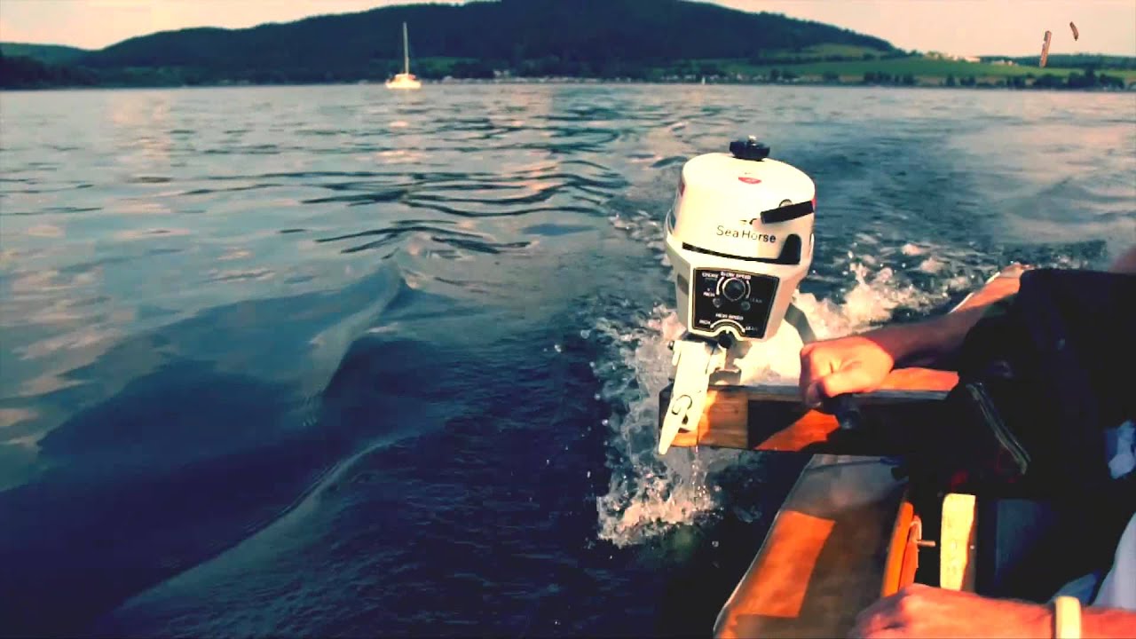 Faltboot mit Motor - YouTube