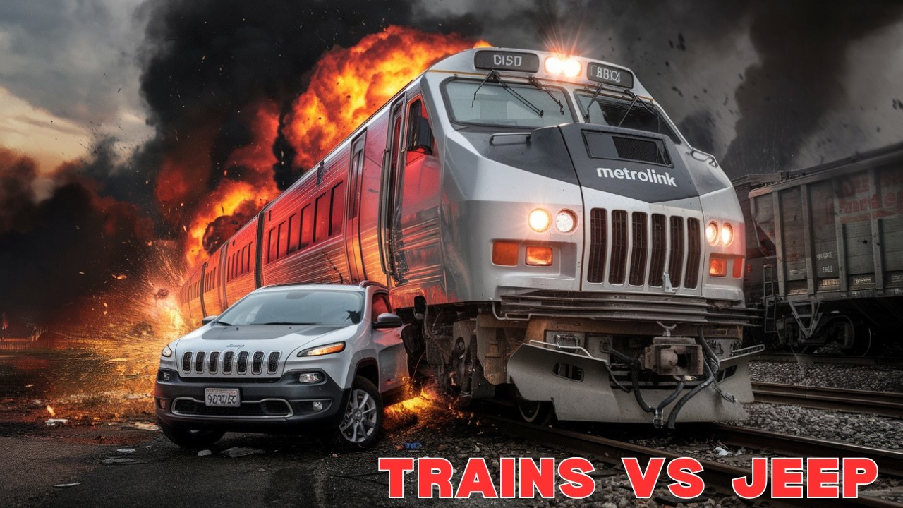 Train vs Jeep Crash: 2005 Glendale Train Disaster Documentary - YouTube
