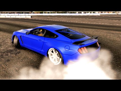 FORD MUSTANG GT DRIFTING ON A RACING TRACK - YouTube