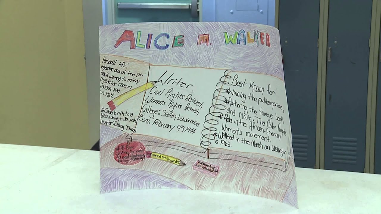 Black History Month: 'The Color Purple' writer Alex Walker - YouTube