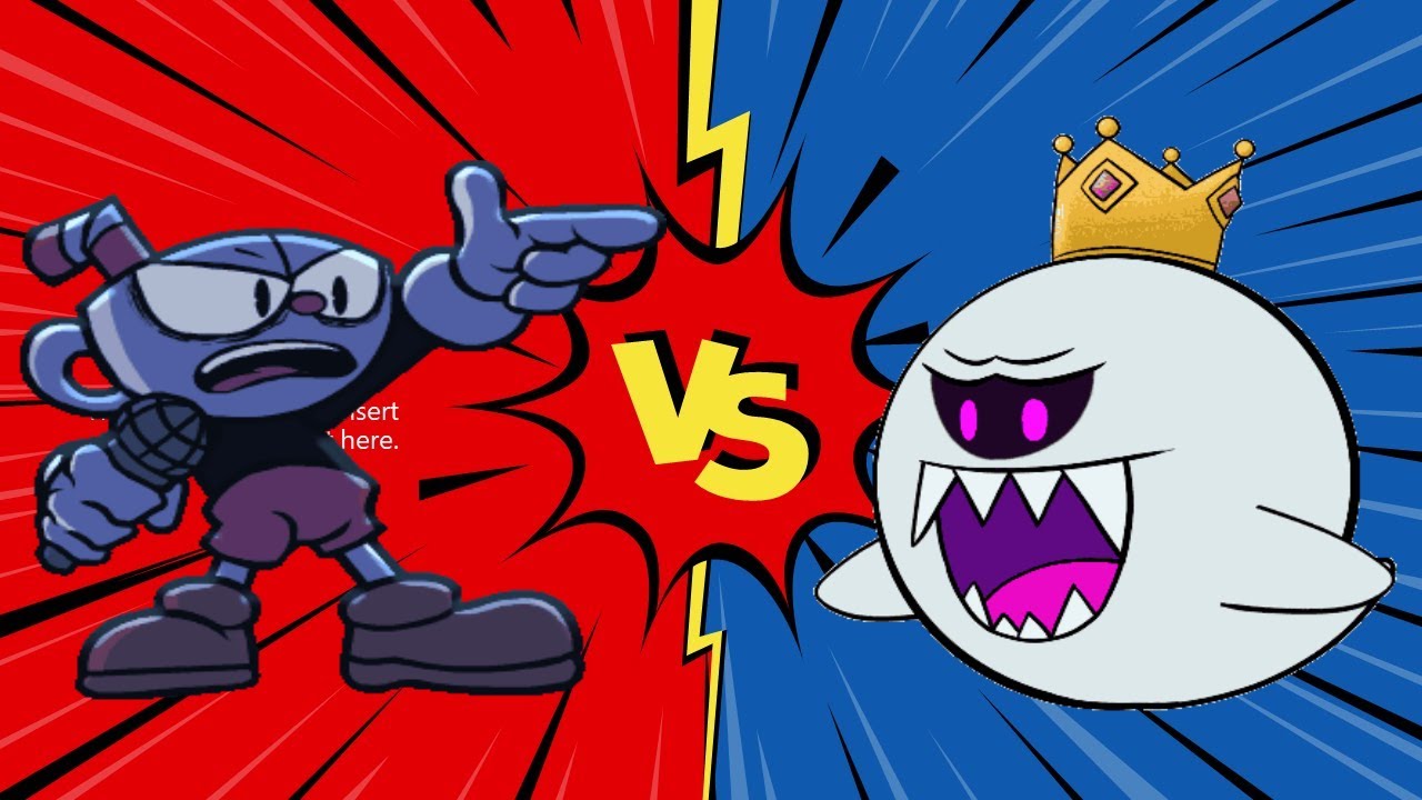 MUGEN CUPHEAD FNF VS KING BOO - YouTube