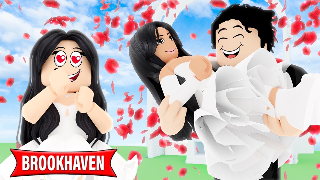 ¡Nos vamos de Boda en Brookhaven! Roblox Roleplay - YouTube