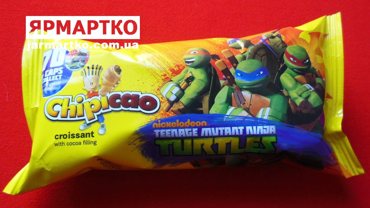 Круасан із іграшкою | croissant teenage mutant ninja unboxing - YouTube